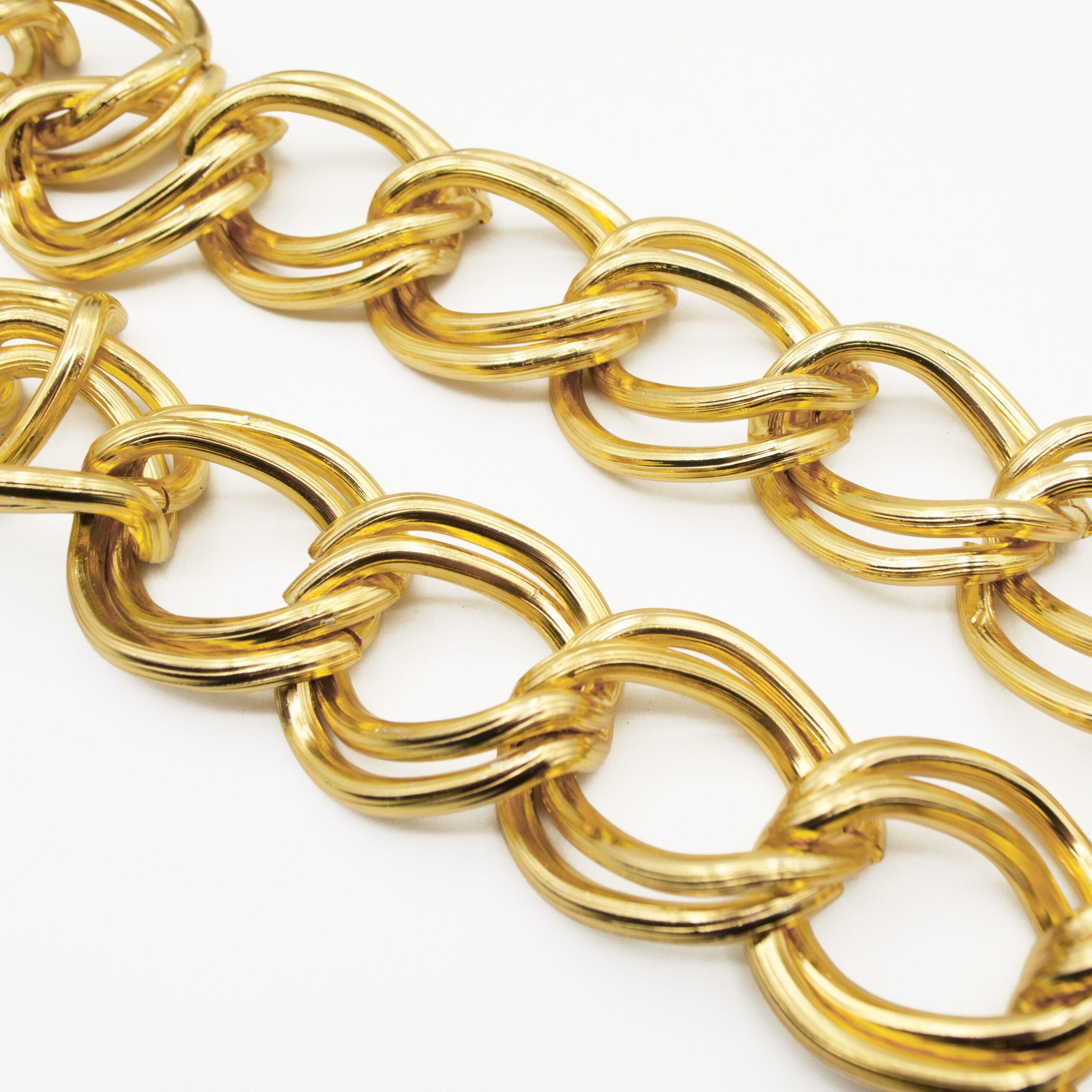 Cadena Alum Paralela gigante - Kaizen Bijoux