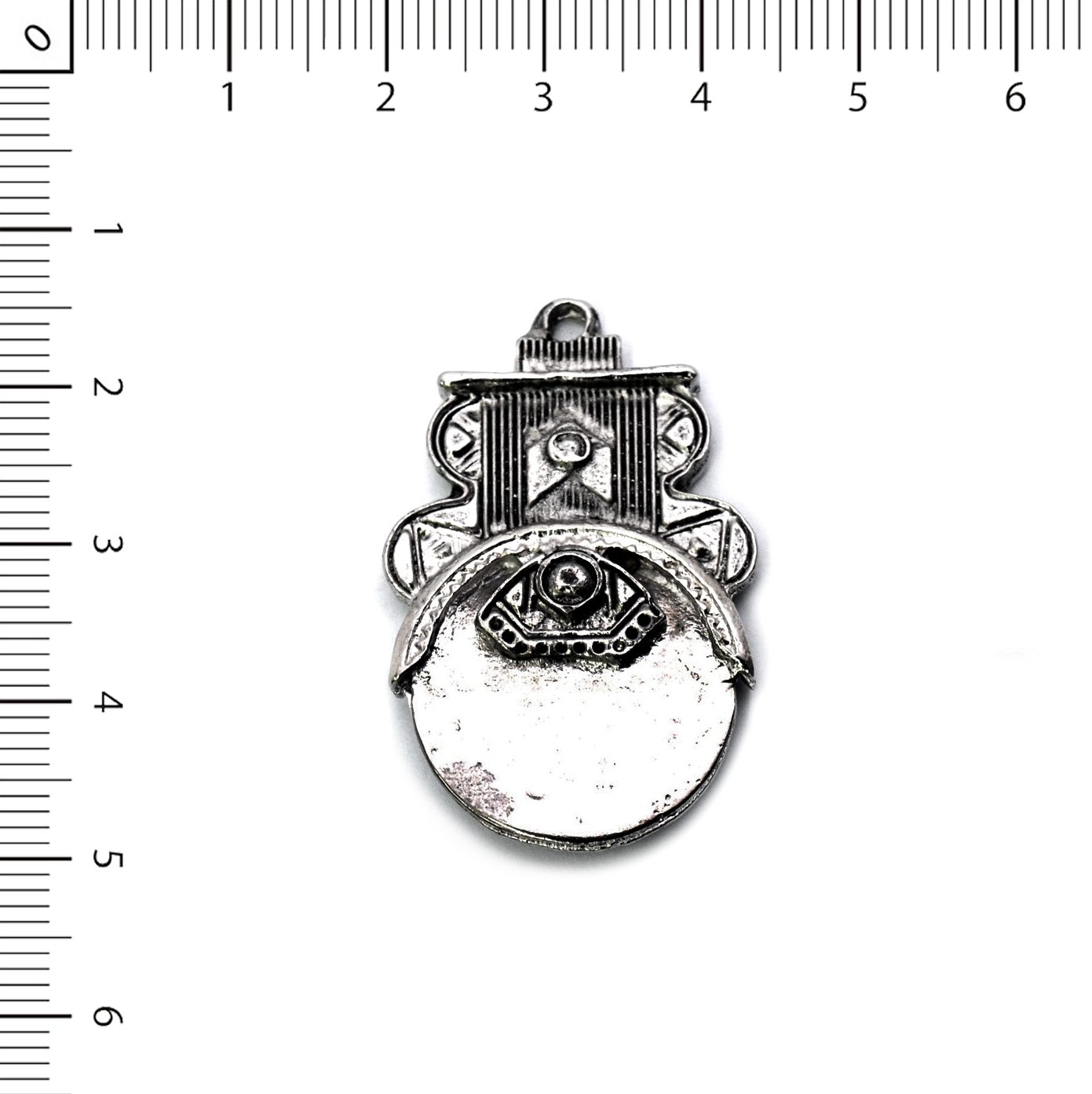 Dije Base con Escudo niq. - Kaizen Bijoux