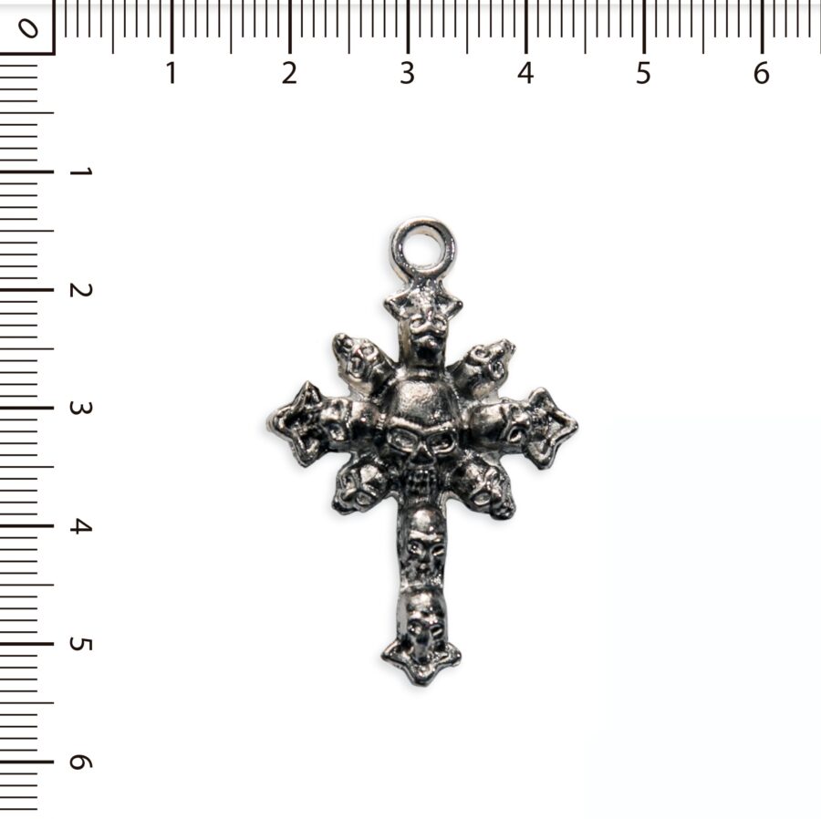 Cruz labrada de 75 mm patinada - Kaizen